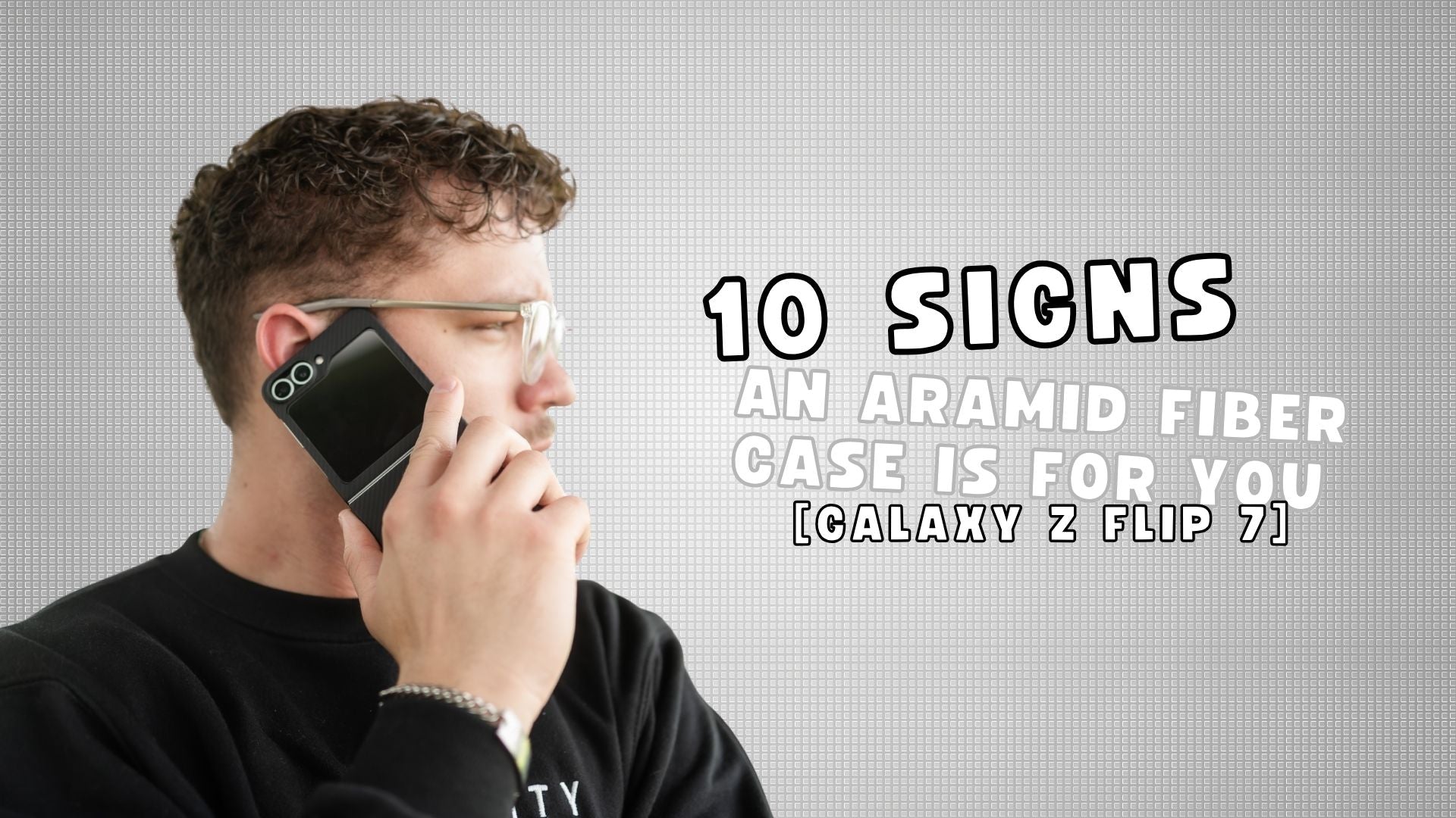 7 Signs You Need an Aramid Fiber Galaxy Z Flip 7 Case